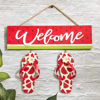 Themed Flip Flop Welcome Signs | The Lakeside Collection