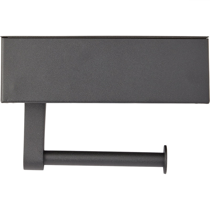 Metal Bathroom Toilet Paper and Wipe Holder - Adhesive or Wall Mount ...