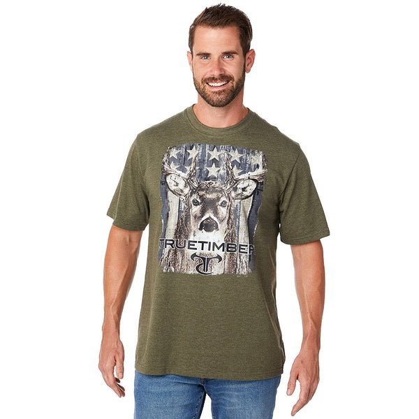 True Timber Americana Men's Short Sleeve Graphic T-Shirt | The Lakeside ...