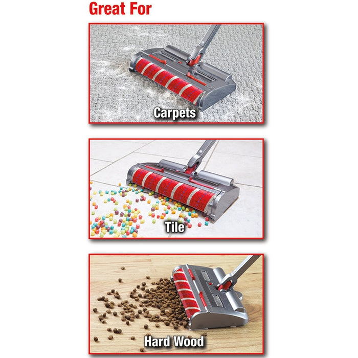Turbo Sweeper Powerful Cordless And Self-Cleaning For Floors And ...