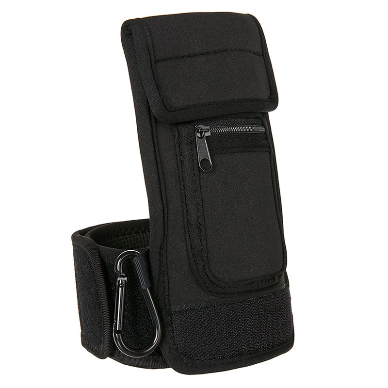 Water Bottle Pouch With Cell Phone Pocket, Secure Pocket and Lanyard ...