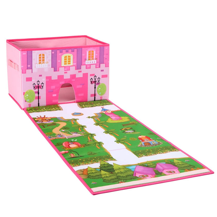 Collapsible Storage Box with Foldable Playmat | The Lakeside Collection