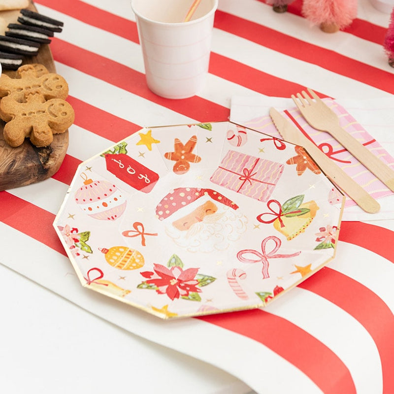 Christmas Disposable Paper Dinnerware Sets | The Lakeside Collection
