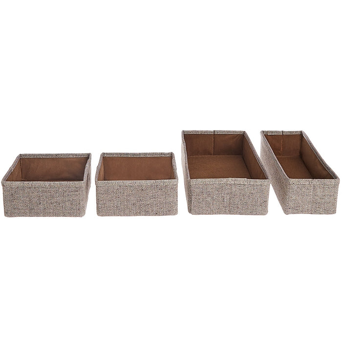 Whitmor Bedroom or Closet Drawer Organizers - Set of 4 | The Lakeside ...