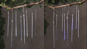Solar Meteor Shower LED Lights | The Lakeside Collection